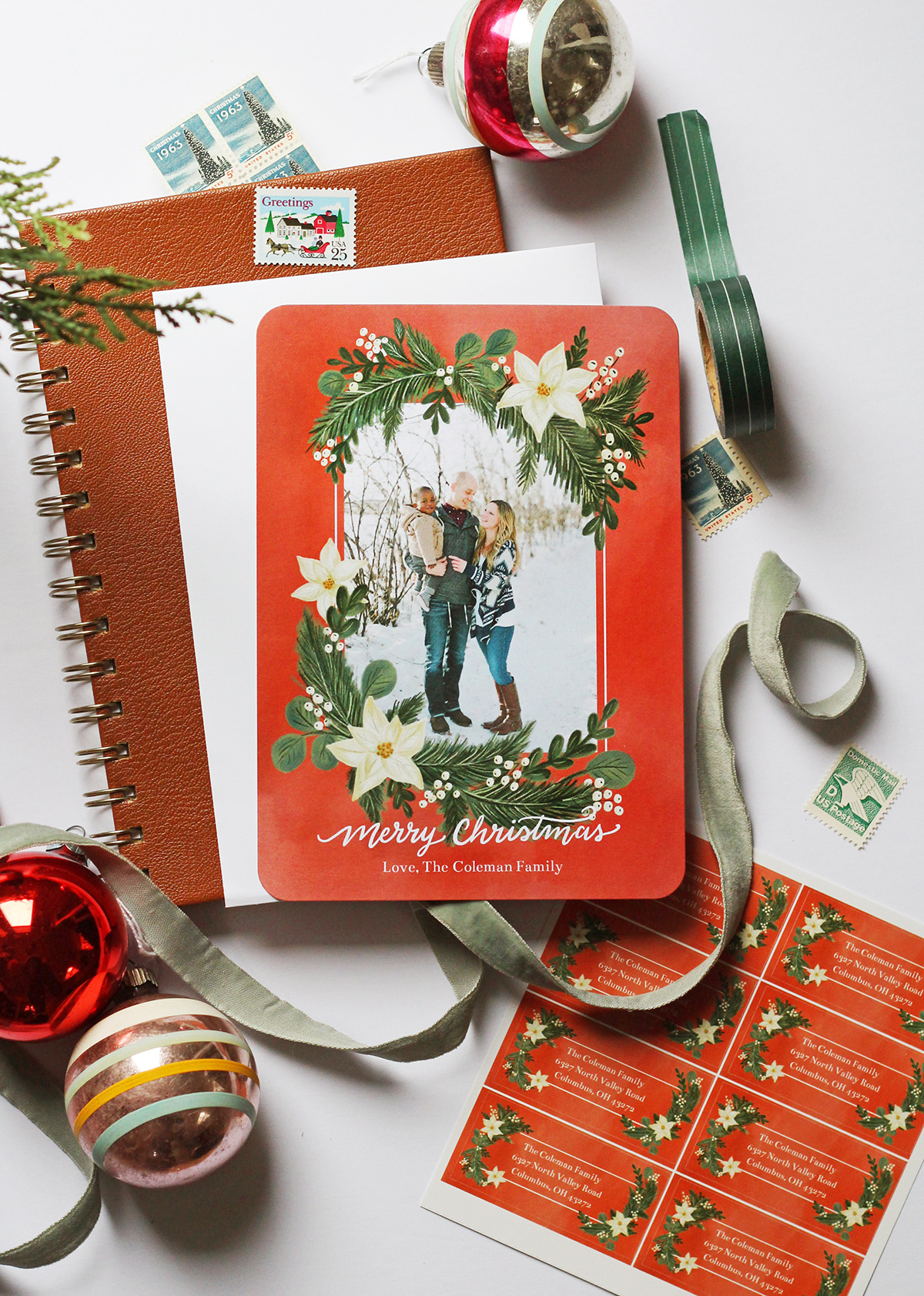 Lily & Val For Mixbook Custom Holiday Photo Cards - Lily & Val Living Lily & Val For Mixbook Custom Holiday Photo Cards - Lily & Val Living