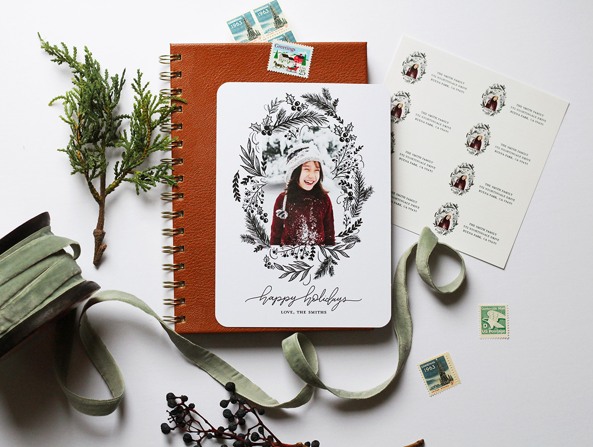 Lily & Val For Mixbook Custom Holiday Photo Cards - Lily & Val Living Lily & Val For Mixbook Custom Holiday Photo Cards - Lily & Val Living