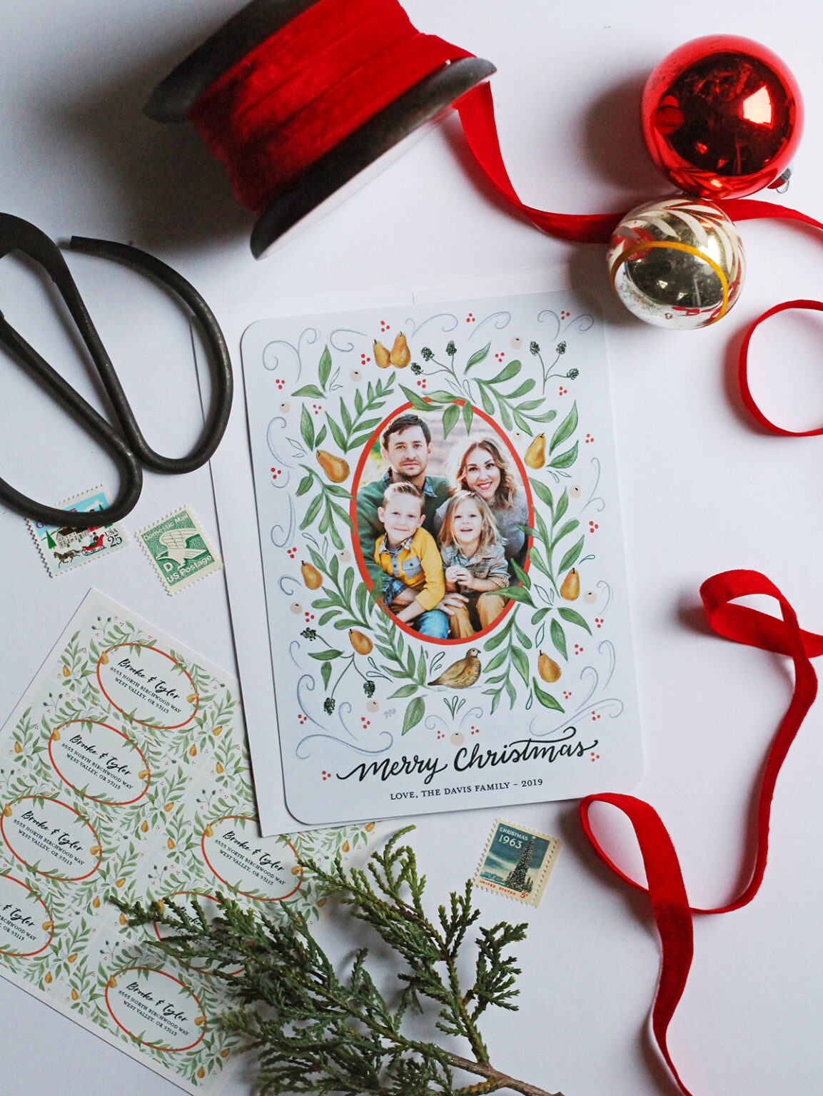 Lily & Val For Mixbook Custom Holiday Photo Cards - Lily & Val Living Lily & Val For Mixbook Custom Holiday Photo Cards - Lily & Val Living