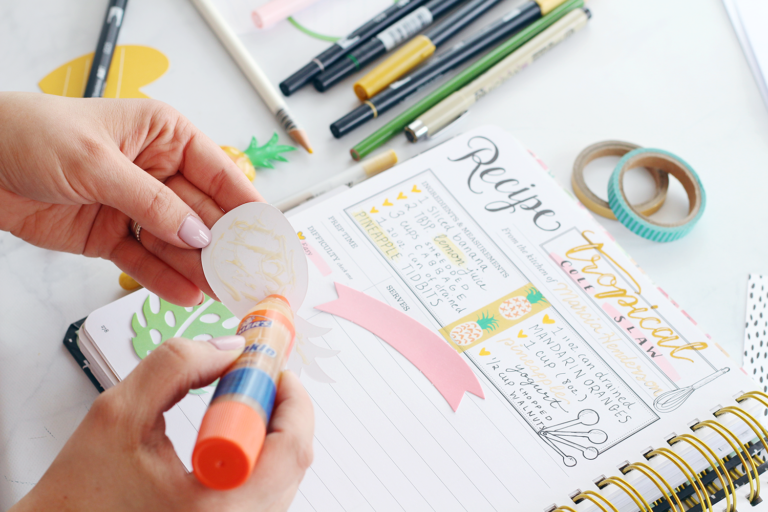 Crafting the Keepsake Kitchen Diary with Amy Tangerine Scrapbook Supplies