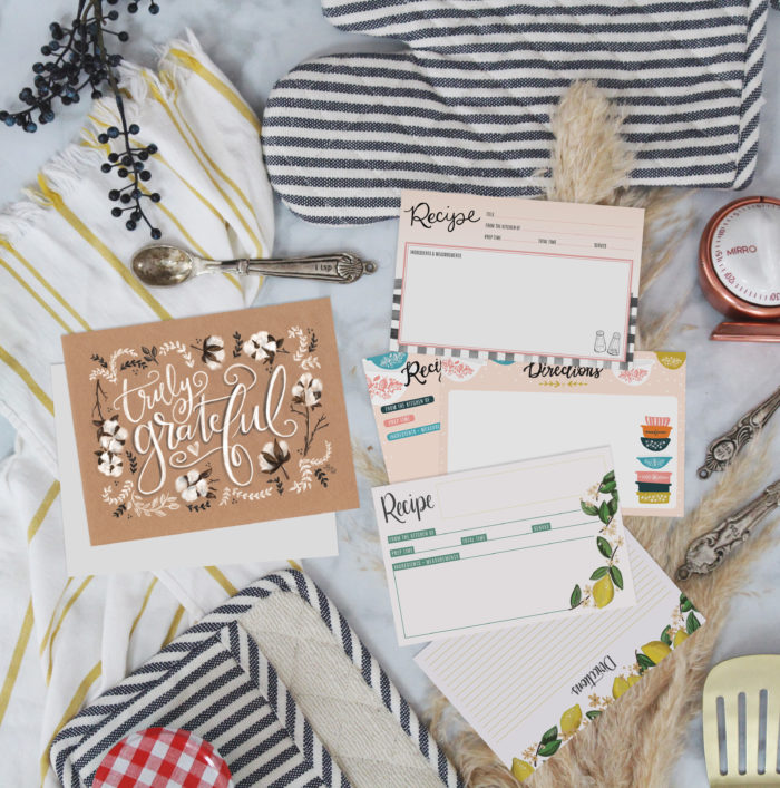 November Happy Mail Idea - Thanksgiving Recipes - Lily & Val Living